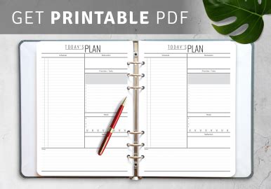 Daily Time Table Chart Templates Download PDF