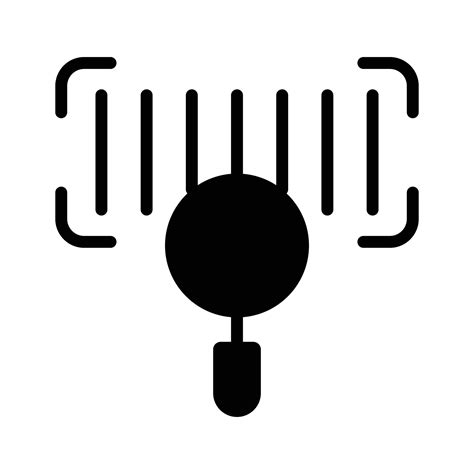 scan items quickly with this barcode scanner icon for efficiency