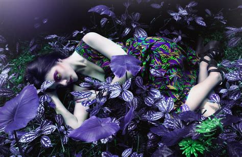 壁纸 丰富多彩 妇女 模型 幻想的女孩 花卉 动漫 紫色 蓝色 厂 植物区系 仙女 2136x1388