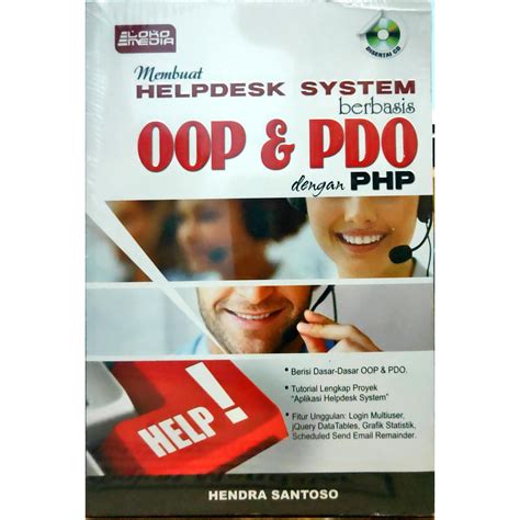Jual Buku PHP Membuat Helpdesk System Berbasis OOP Dan PDO Dengan PHP Shopee Indonesia