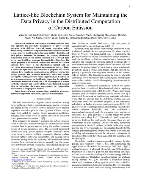 Pdf Lattice Like Blockchain System For Maintaining The Data Privacy
