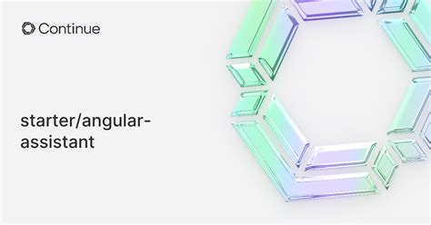 Continue • Starterangular Assistant