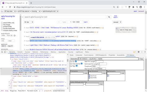 Chrome Devtools Css Selector Finder