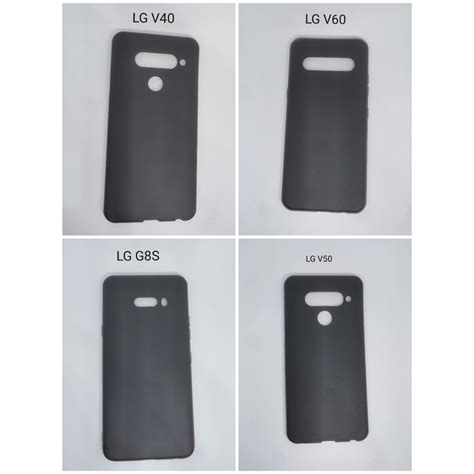 Lg Thinq Silicone Back Cover Black Case V V V G S V S V G G G G G X