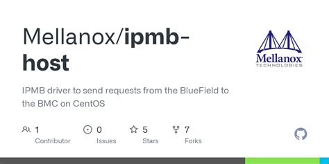 Github Mellanox Ipmb Host Ipmb Driver To Send Requests From The Bluefield To The Bmc On Centos