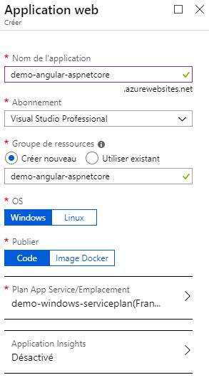 Create An Angular 7 Aspnet Core 22 Application And Push It To Azure Bertrand Thomas Blog