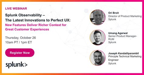Anna Scandalis Bagby On Linkedin Splunk Observability The Latest Innovations To Perfect Ux