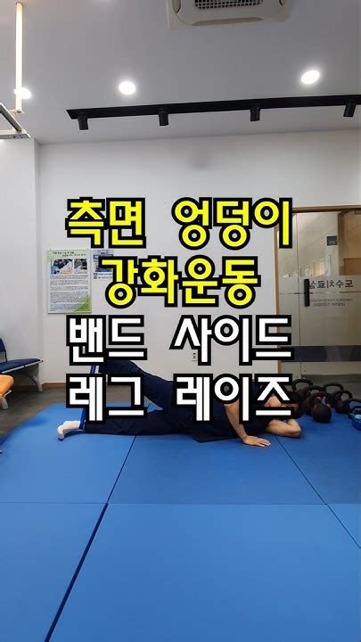 측면 골반 근육은 정말 중요해요 운동 홈트레이닝 피트니스 Youtube