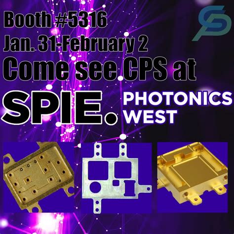 Cps Technologies Corp On Linkedin Photonicswest2023 Mmc
