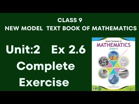 shazia fahad on linkedin class 9 unit 2 ex 2 6 complete exercise