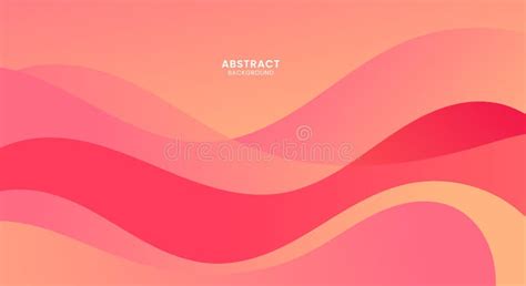 Abstract Soft Red Background Stock Vector Illustration Of Poster