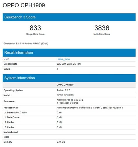 Mediatek Mt6765 Helio P35 Benchmark Specs And Performance Hwpure