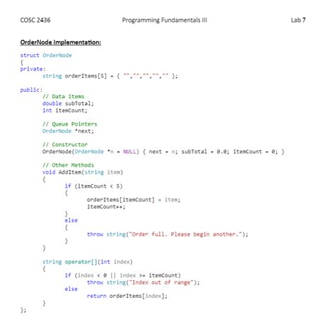 Solved Your Programfor Your Lab You Will Implement A