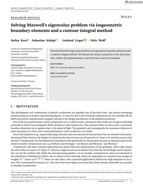 pdf solving maxwell s eigenvalue problem via isogeometric boundary