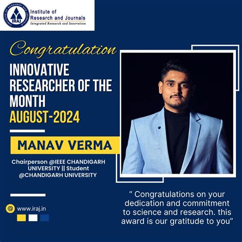 Iraj Institute Of Research And Journals On Linkedin Congratulations