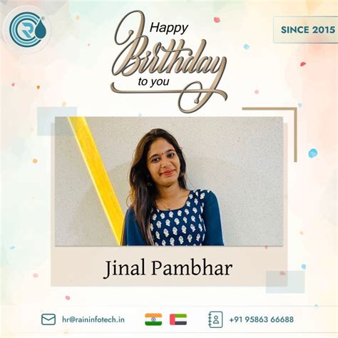 rain infotech on linkedin raininfotech birthday wishes