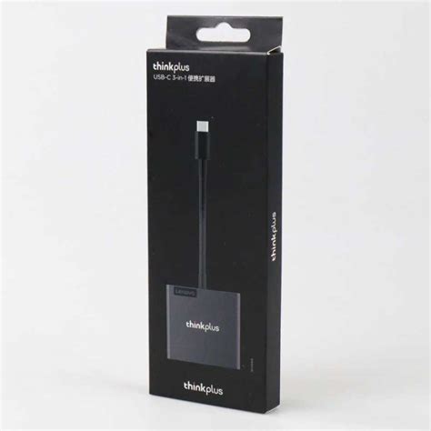 Jual Lenovo Thinkplus Adapter Converter Usb Type C To Vga Hdmi Usb Port 4k Di Seller Queen Id