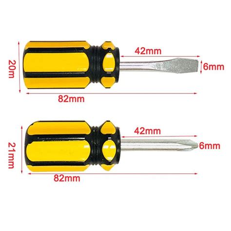 Betterlife3 Ph⚡ 6mm Small Handle For Stubby Screwdriver Flat Head And Slotted Screwdrivers [fast