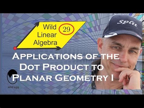 Free Video Applications Of The Dot Product To Planar Geometry Part 1