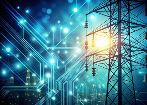 Abstract Electrical Backgrounds Exploring Minimalist Power And Energy In Stunning Photography