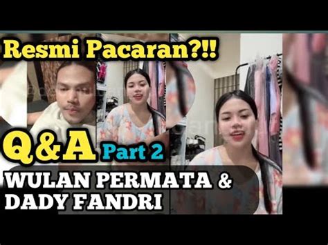 Part 2 Q & A Wulan Permata & Fandri Jawab 20 Pertanyaan Netizen !! ROMANTISNYA PASANGAN BARU ...