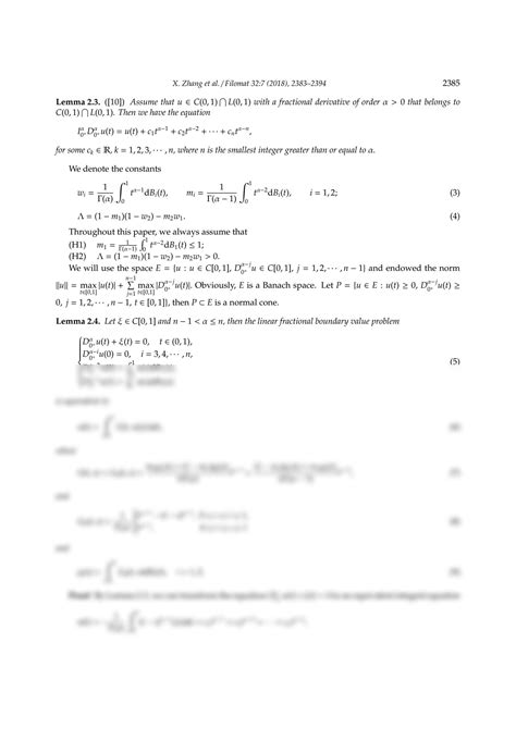 Solution The Positive Solutions Of Fractional Differential Equation With Riemann Stieltjes