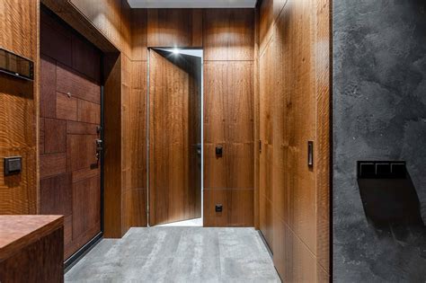 Шпонированные панели МДФ под дерево для внутренней отделки купить от производителя в Москве