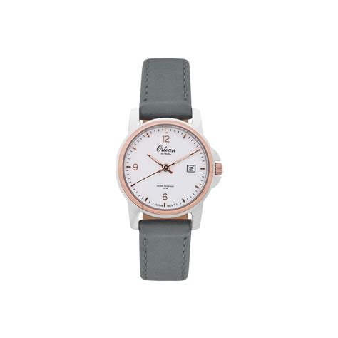 Orlean Womens Easy To Read Watch With Date 316l Stainless Steel Case