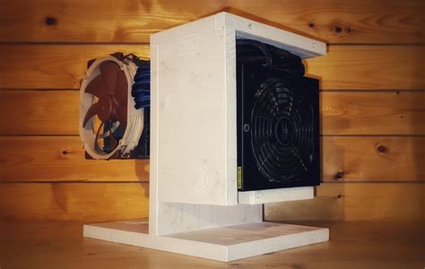 Wooden Pc Case For A Natural And Stylish Setup