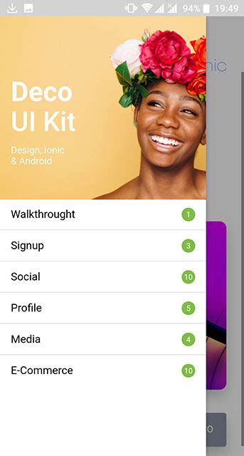 Deco Ui Kit Multi Purpose Starter Ionic 6 App Template Angular 13 Sass Firebase By Decoui