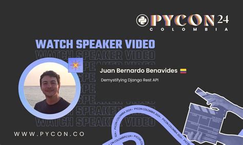 pycon colombia on linkedin 🎬 demystifying django rest api don t miss