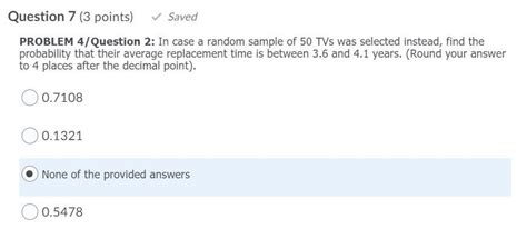 solved question 6 4 points saved problem 4 based on
