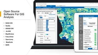 Open Concept In GIS And Open Source Software For GIS Analysis PPT
