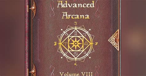 Advanced Arcana Volume VIII | RPG Item | RPGGeek