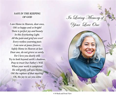 Memorial Custom Card Examples Remembering You Always