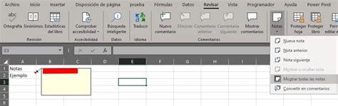 Cómo Agregar Notas Y Comentarios En Excel Excel A Tu Medida