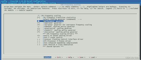 系统卡死问题分析 Cpu Freq Scaling Csdn博客