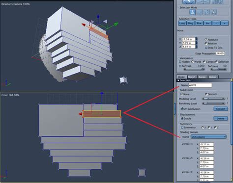 Vertex Modeler Multiple Shaders On Multiple Polygon Shapes In One Vertex Object Daz 3d Forums