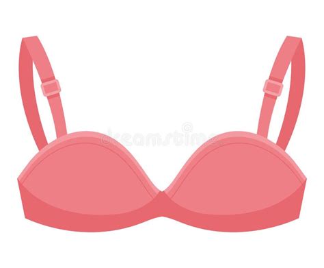 Pink Bra Illustration Stock Vector Illustration Of Vector 253301415
