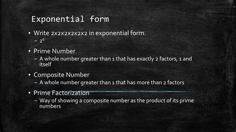 Ppt Mastering Prime Factorization And Greatest Common Factor In Numbers Powerpoint