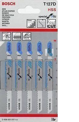 Bosch Professional T127D Jigsaw Blade-Special Aluminium- 5 Pack ...