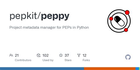 github pepkit peppy project metadata manager for peps in python