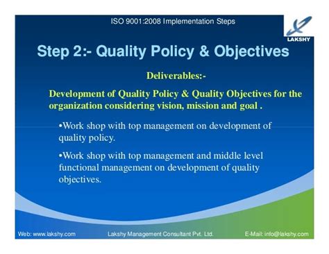 Iso 9001 Implementation Methodology