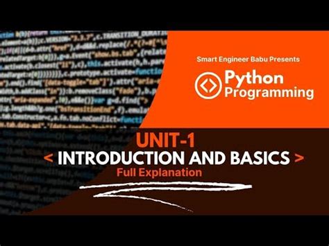 Python Programming btech 2nd year aktu FULL EXPLANATION [ UNIT-1] #pythonaktu #pythonaktu2ndyear ...