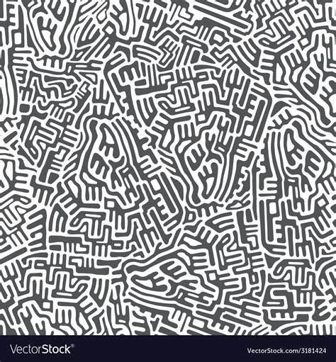 Labyrinth Abstract Seamless Royalty Free Vector Image