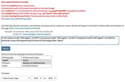 The Searching Pseudo Code And Document Search Result In The Case Of