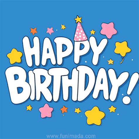 Birthday Party Animated  Birthday Happy Animated  Clip Clipart