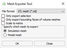 Exporting A Mesh