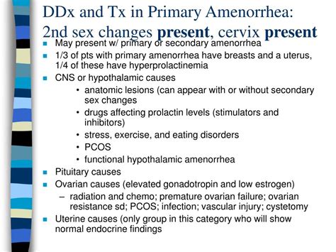 Secondary Amenorrhea Definition Secondary Amenorrhea Causes Diagnosis And Treatment Options