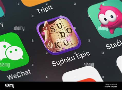 London United Kingdom October 26 2018 Screenshot Of Kristanix Gamess Mobile App Sudoku